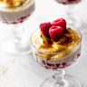 Quick Vegan Raspberry Cream Dessert - Ve Eat Cook Bake