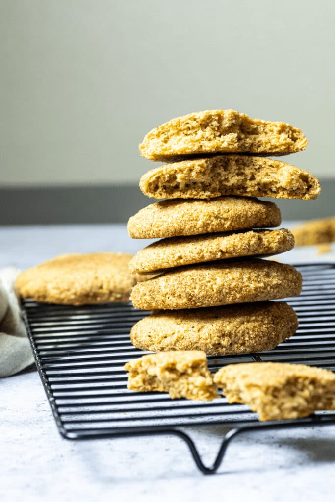 Vegan Snickerdoodle Cookies (wfpb) - Ve Eat Cook Bake