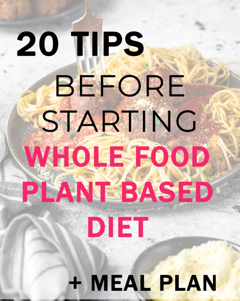 Beginner Guide + 20 Tips on How to Start a Whole Food Plant-Based Diet ...