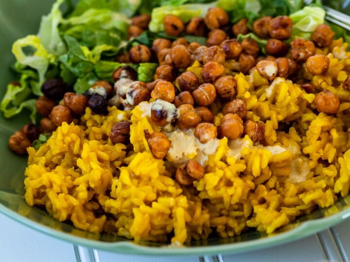 Vegan Turmeric Rice (healthy) - Ve Eat Cook Bake