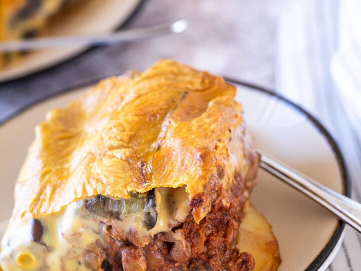 Veganes Moussaka Rezept (vollwertig, ölfrei) - Ve Eat Cook Bake