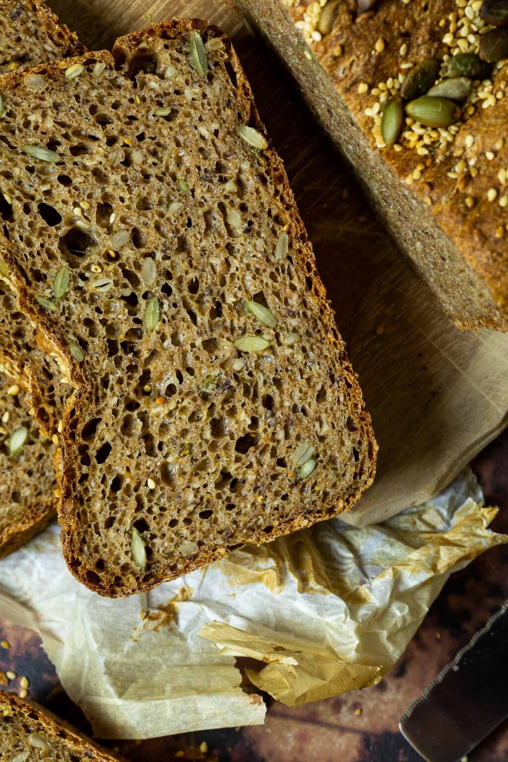 Spelt Bread Recipe with Seeds (vegan, no oil, no sugar) - Ve Eat Cook Bake